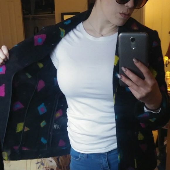 600 West | Jackets & Coats | Crazy 8s Retro Neon 90s Bright Fuzzy ...